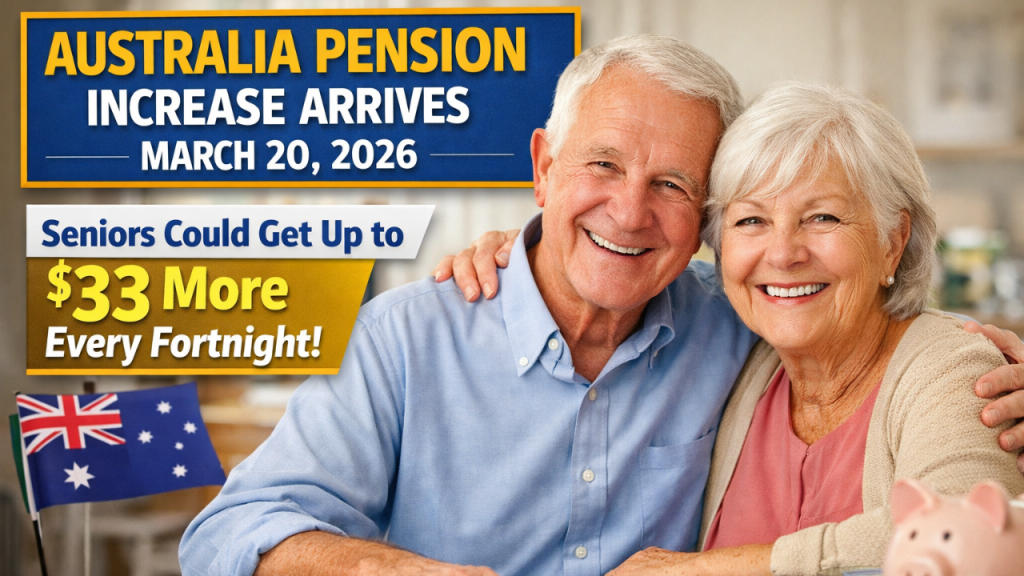 Australia Pension Increase Arrives March 20, 2026 – Seniors Could Get ...