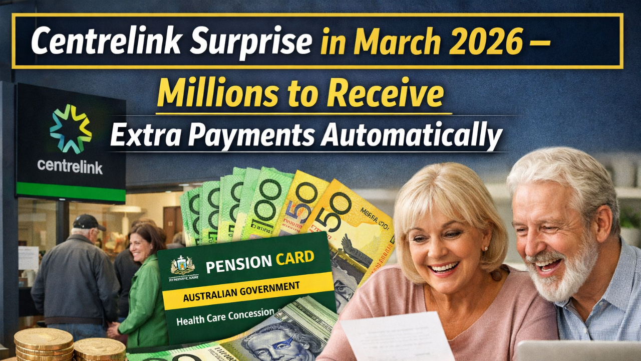 Centrelink Surprise in March 2026 – Millions to Receive Extra Payments ...